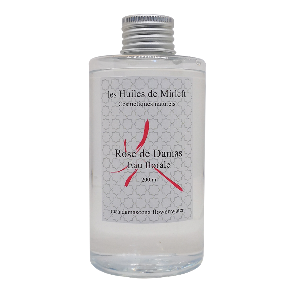 Eau florale de rose de damas - Les Huiles de Mirleft